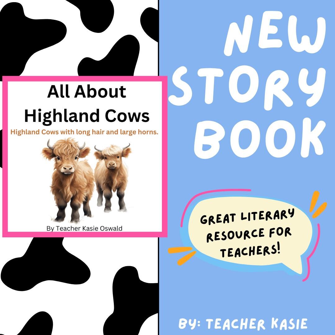 All About Highland Cows Classroom Nonfiction Storybook - Etsy