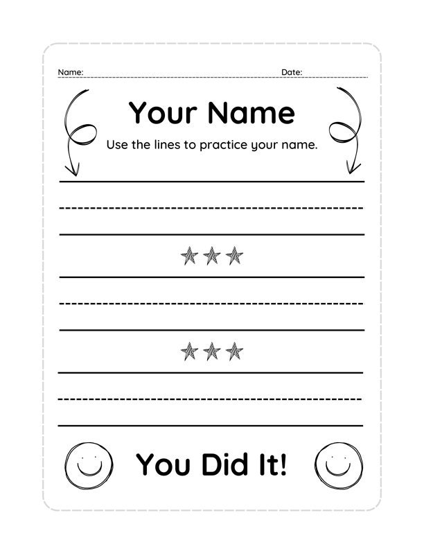 Color and Trace Alphabet Book - Etsy