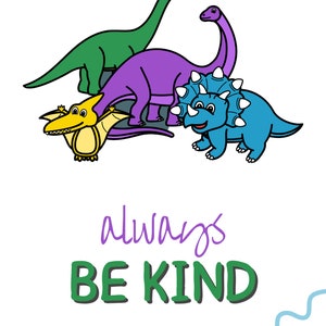 Dinosaur Classroom Rules 8x11 Posters and 2 Sheets of "you Are ...