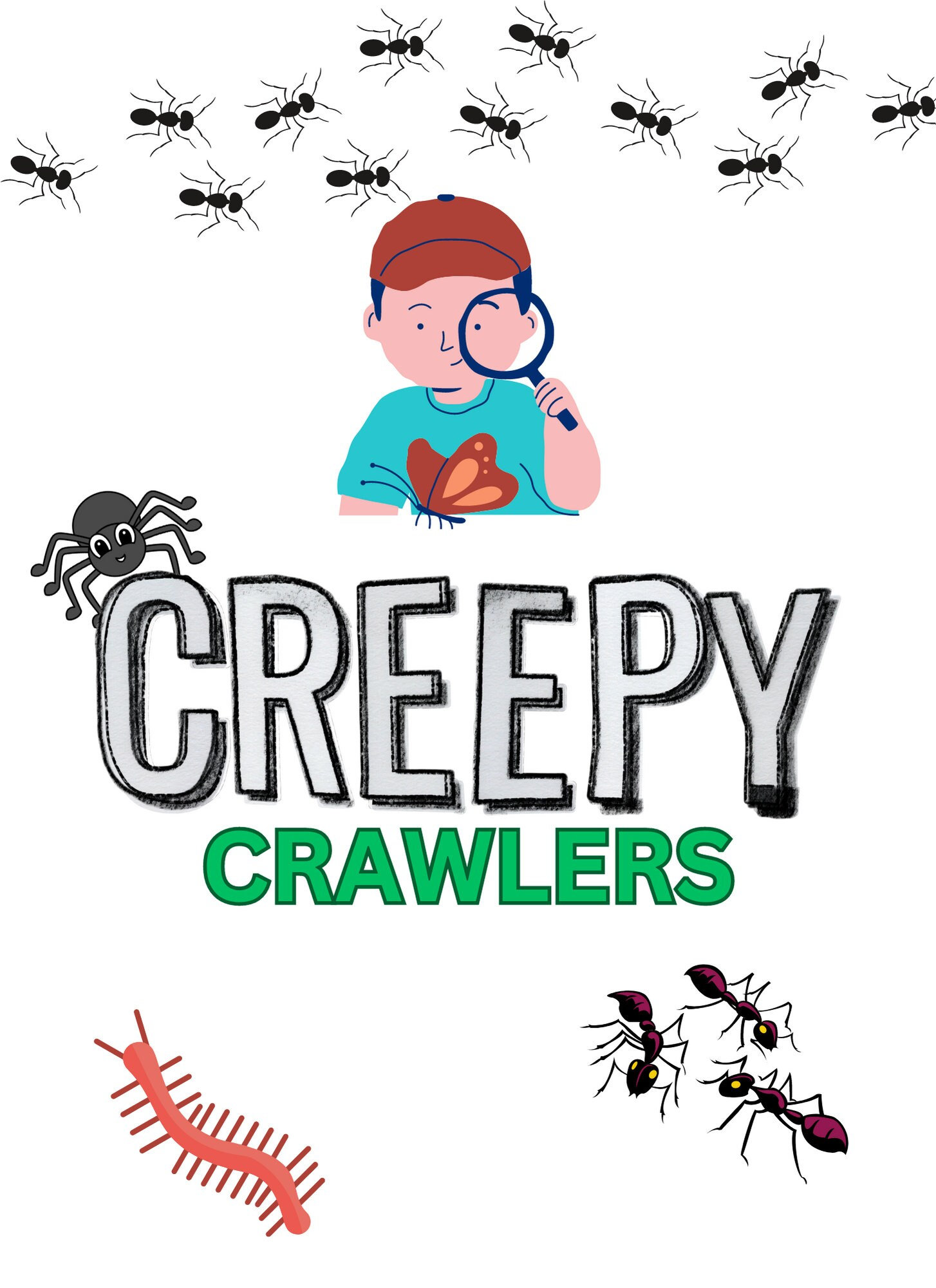 Creepy Crawlers Alphabet Posters - Etsy
