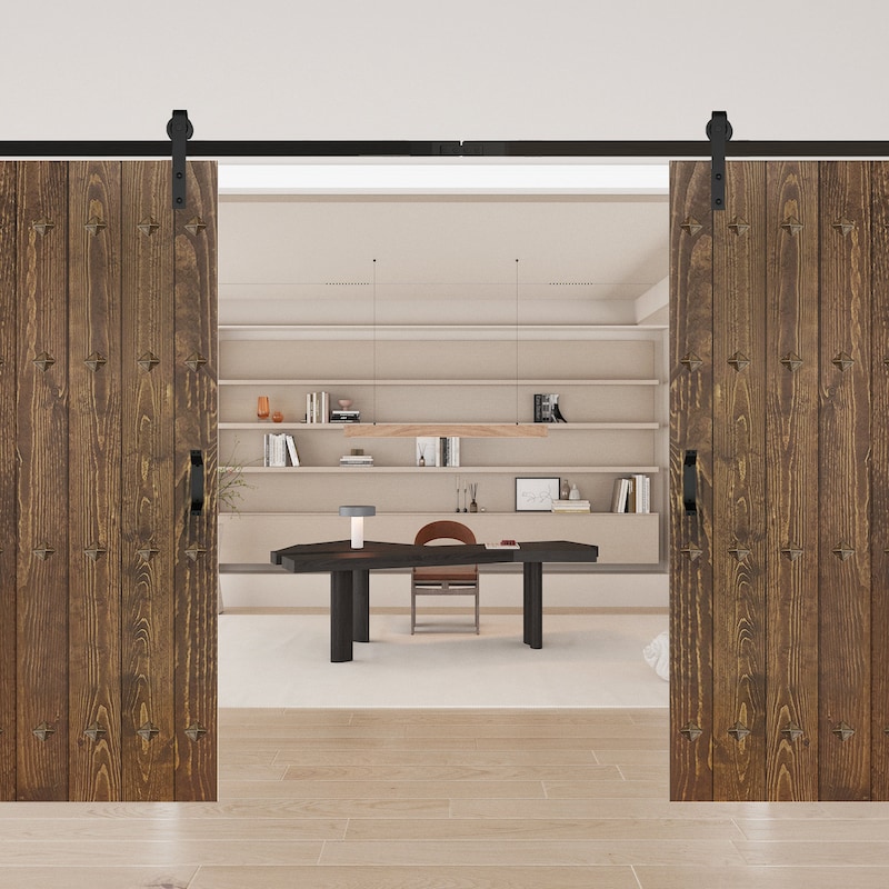 Double Sliding Barn Door - Etsy