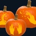 5 Mystical Hands Designs for Pumpkin Carving Stencil, Halloween Pumpkin ...