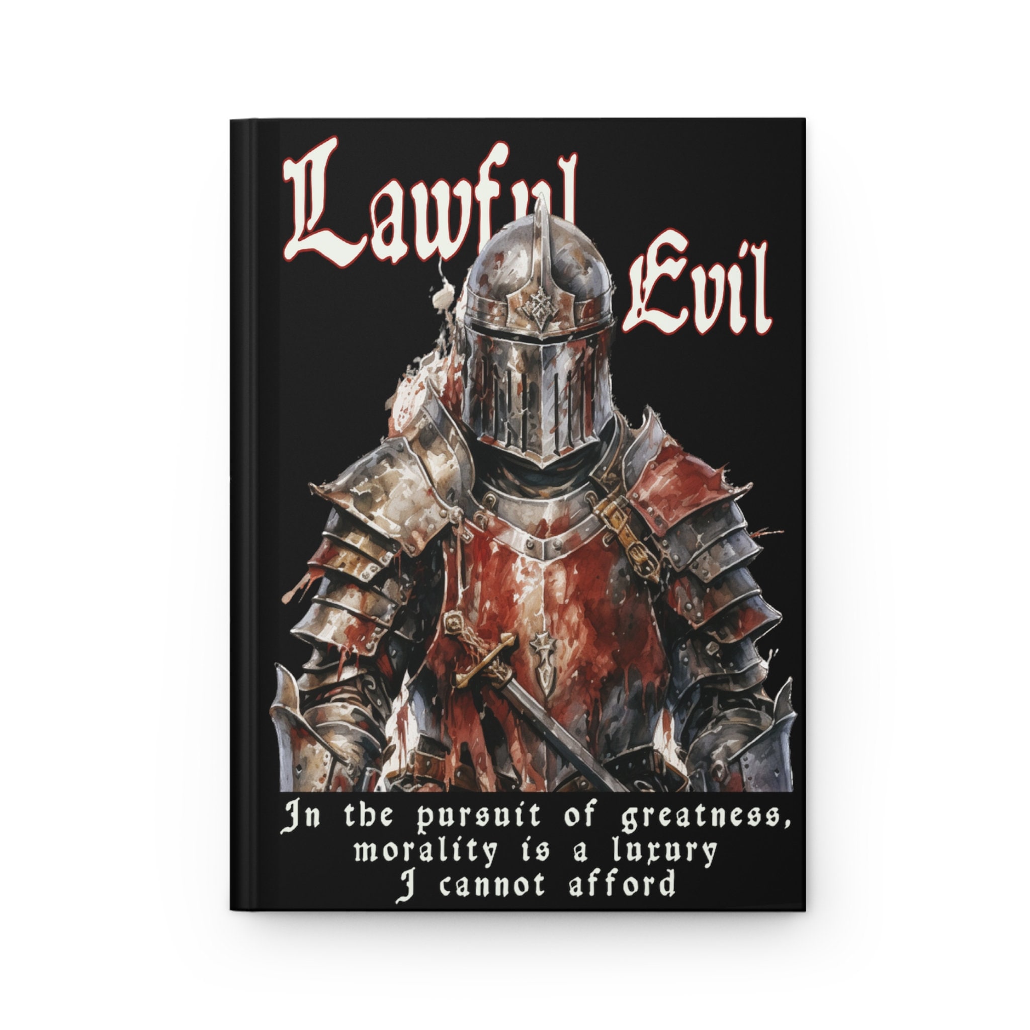 Dnd Custom Journal Lawful Evil Character Alignment, Campaign Journal DM ...