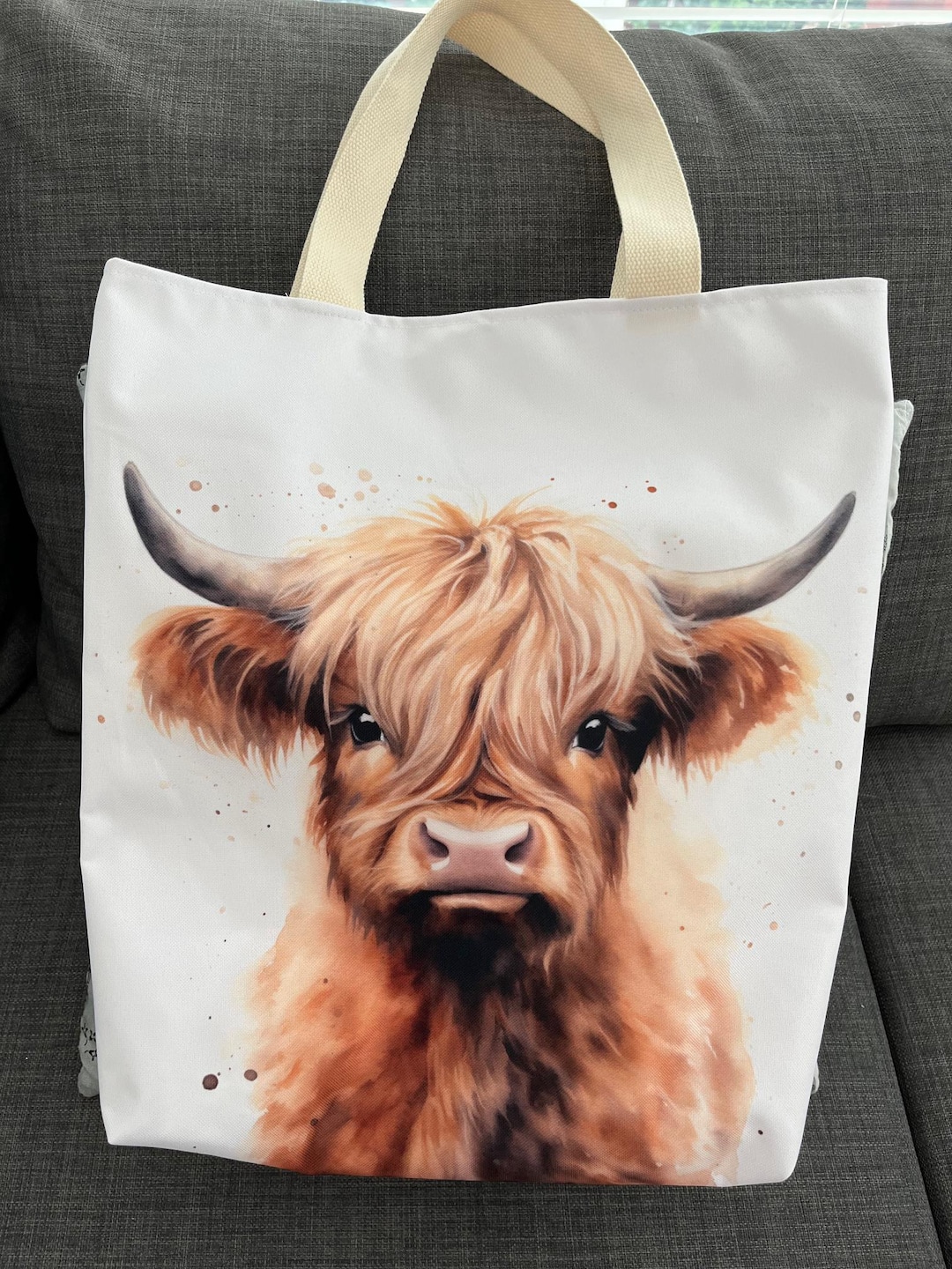 Eco Friendly Tote Bag- Animal Print, Durable & Stylish Everday Bag - Etsy