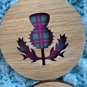Wooden Scottish Coasters - Etsy