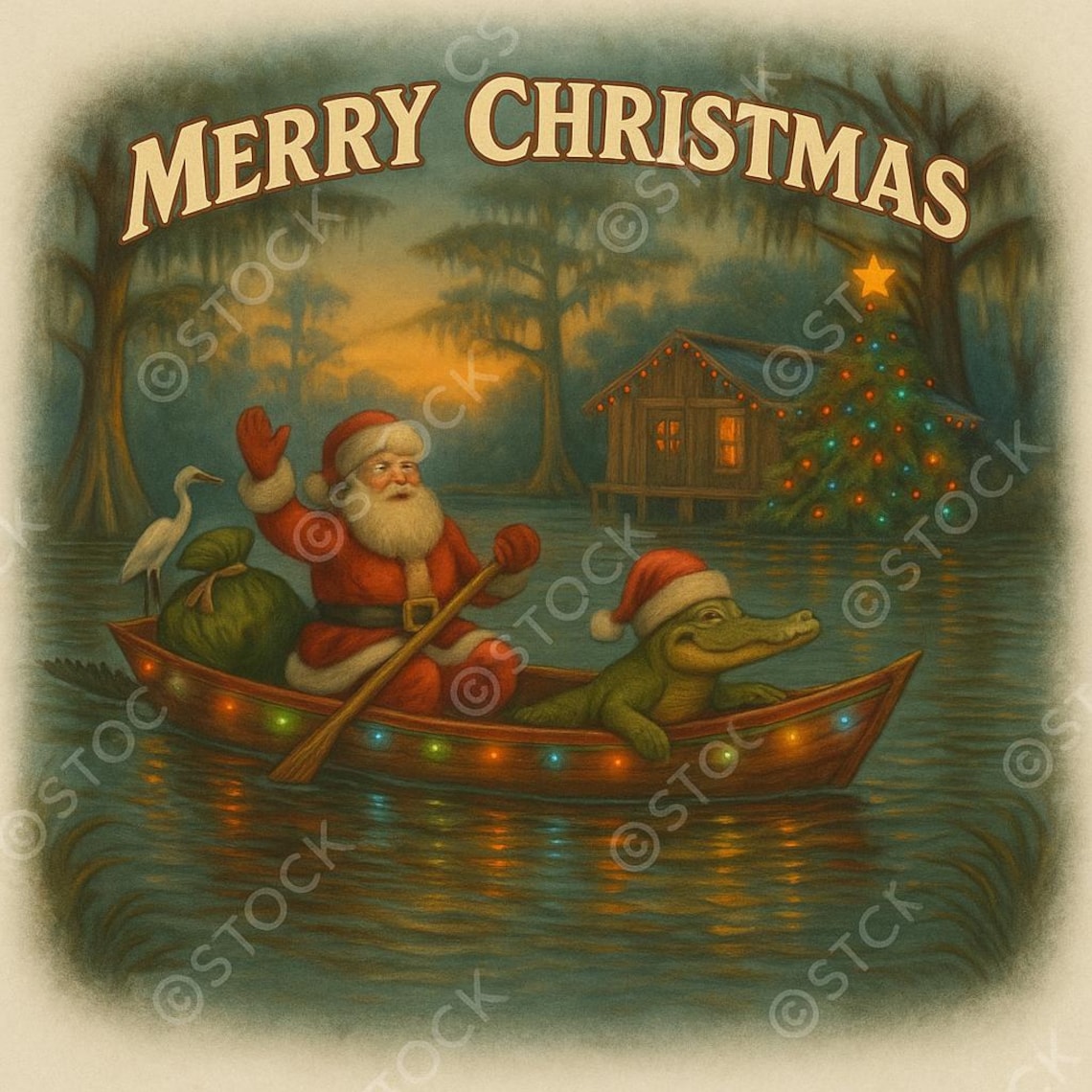 Cajun Christmas Bayou Shirt Design - Etsy