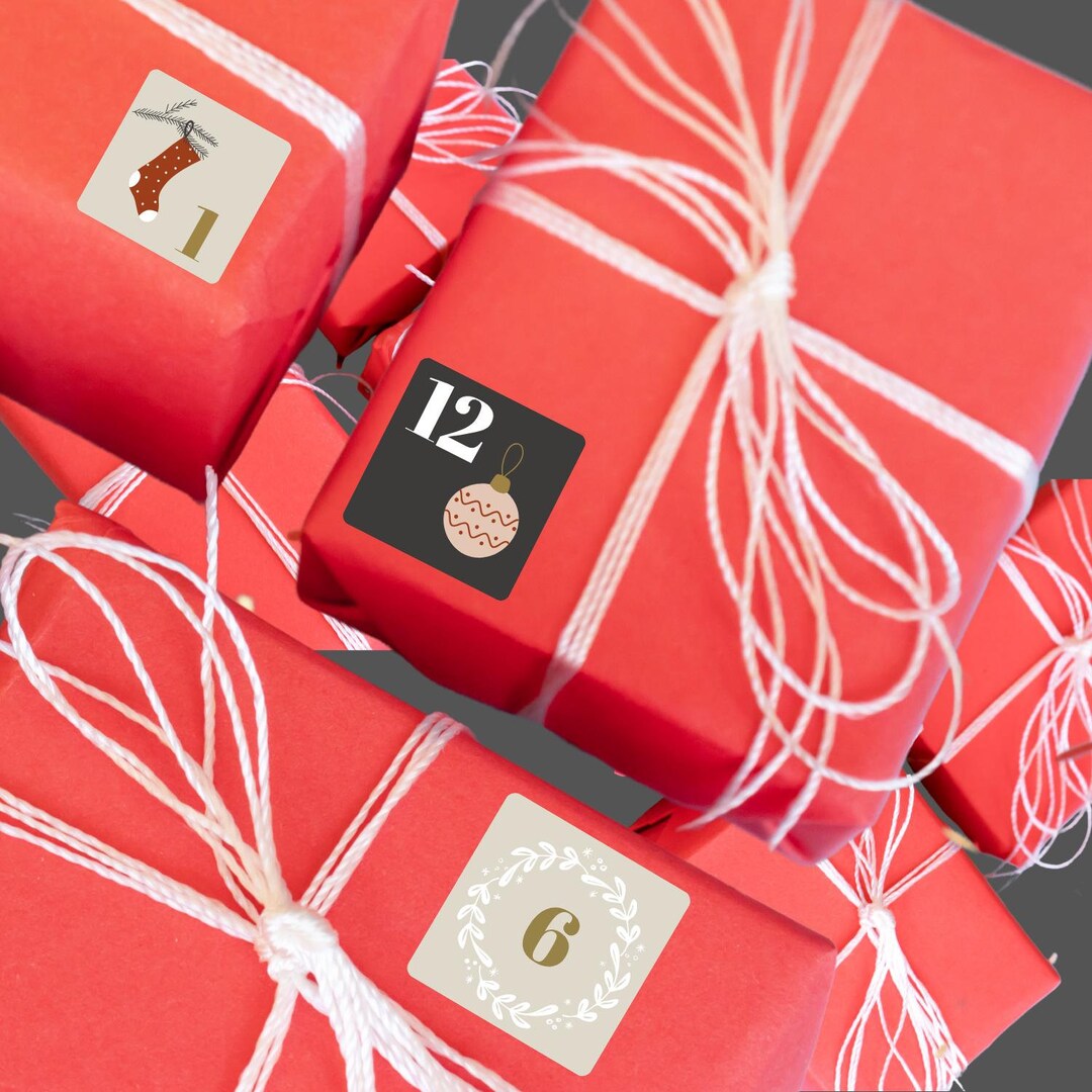 Advent Calendar Christmas Countdown Gift With Personalized Stationery ...