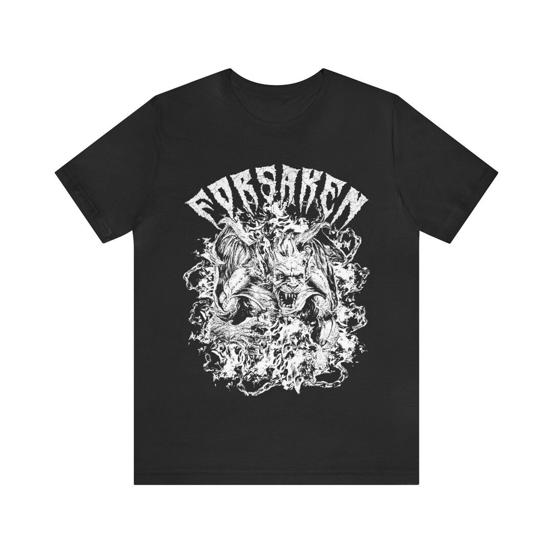 Forsaken Heavy Metal Style T Shirt , Graphic T Shirt , Streetwear ...