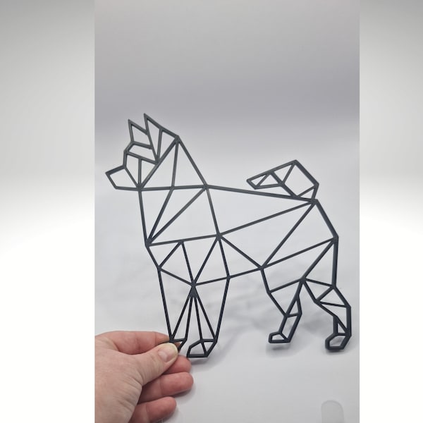 Geometric Dog - Etsy