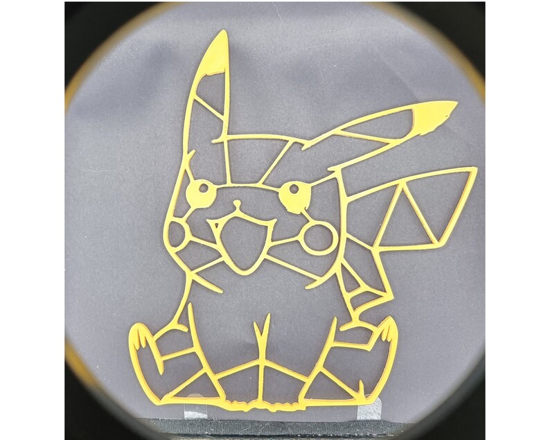 Pokemon Pikachu Style Wall Art, Pikachu , Nintendo Themed Wall Art ...