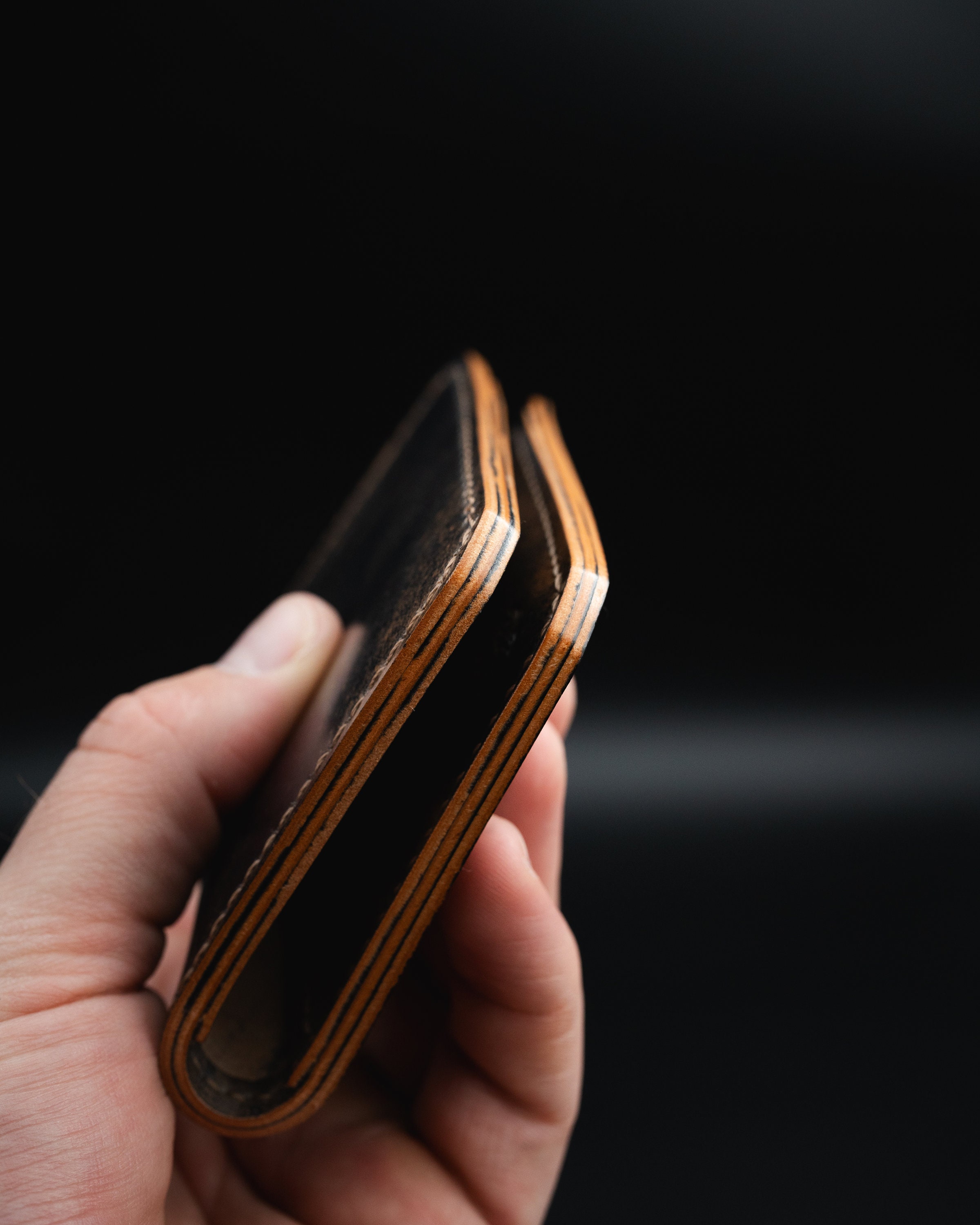 The Ridge Vertical Bifold Wallet in Full Shell Cordovan ROCADO - Etsy