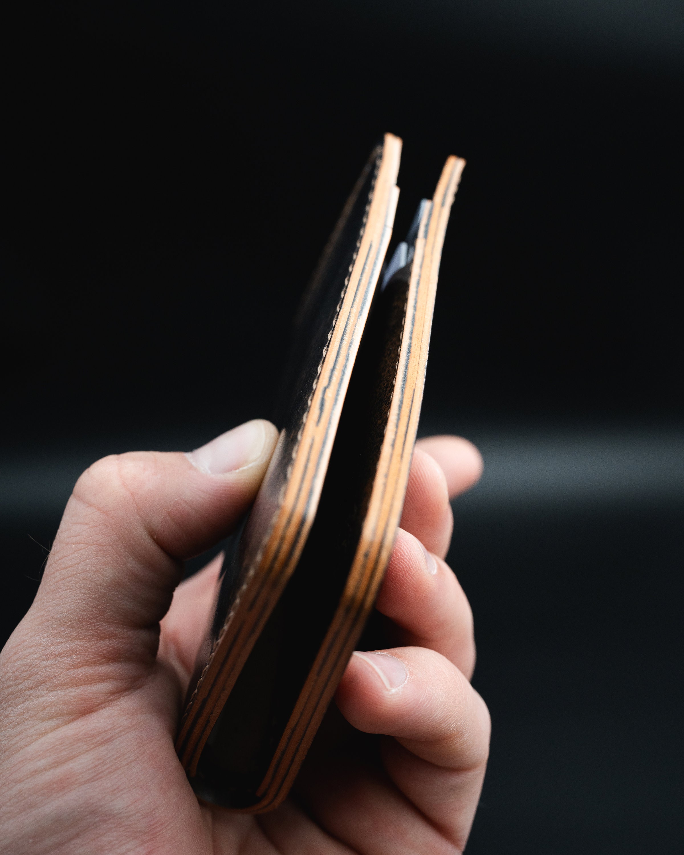 The Ridge Vertical Bifold Wallet in Full Shell Cordovan ROCADO - Etsy