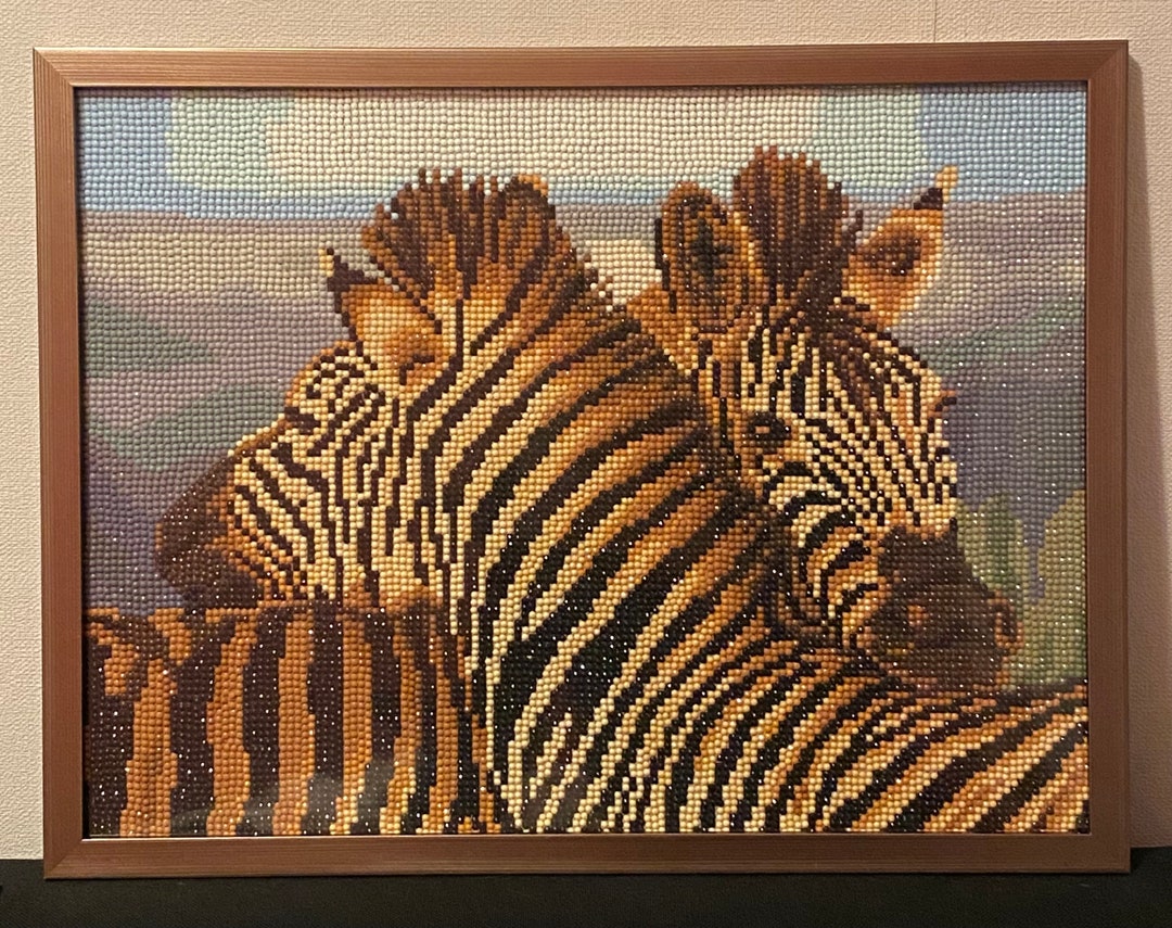 ZEBRA Diamond Painting - Etsy