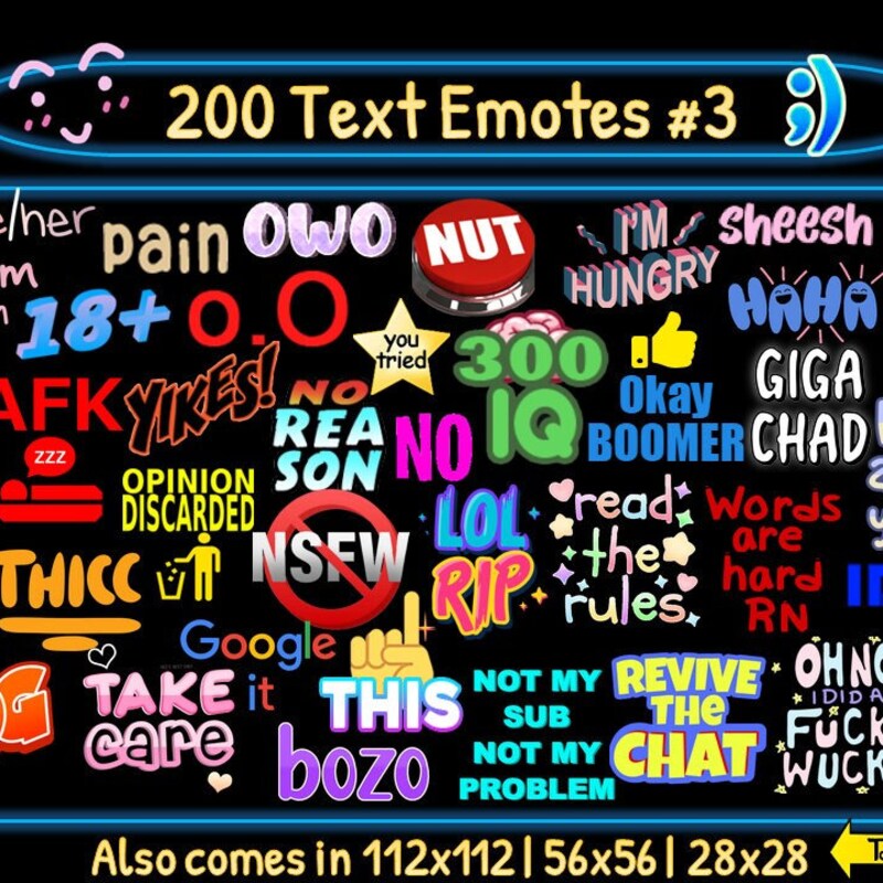 Free Twitch Emotes - Etsy