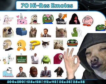 10 Animated Monke Emotes Pack Pt. 2 Twitch Meme Emotes Discord Emotes ...
