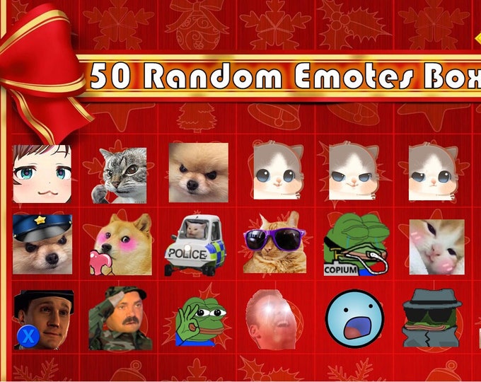 50 Random Meme Emotes Box #3 | Twitch Meme Emotes | Discord Emotes ...