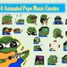 30 Animated Pepe Music Emotes Pack Twitch Emotes Discord Emotes Dance ...