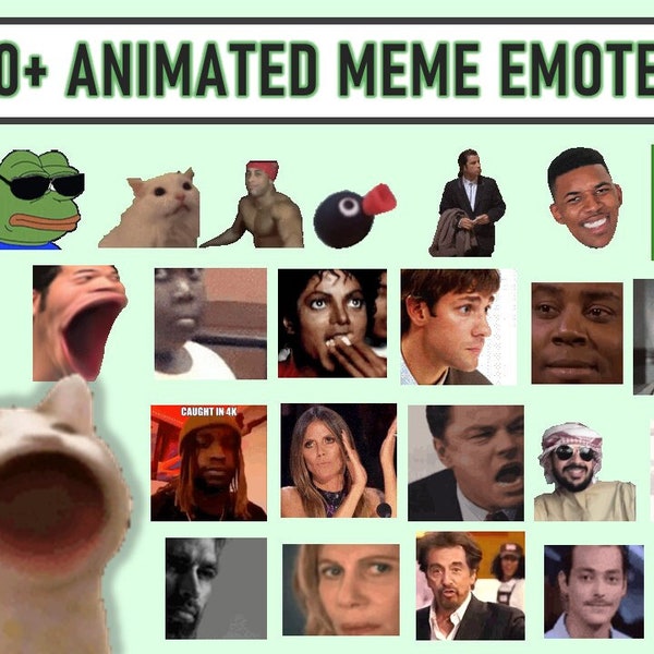 450 Pepe Emotes Mega Pack Twitch Emotes Discord Emotes Text Emotes for ...