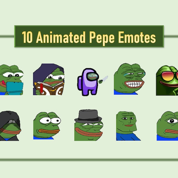 Flork Twitch Emotes - Etsy