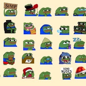270 Peepo Emotes Mega Pack | Twitch Emotes | Discord Emotes | Text ...