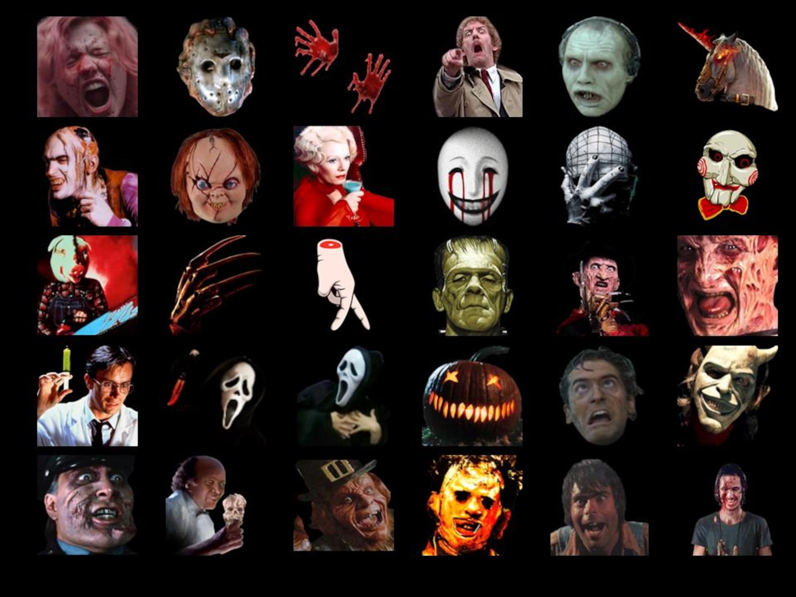 50 Horror Movie Emotes Pack | Discord Emotes | Horror Emotes for ...