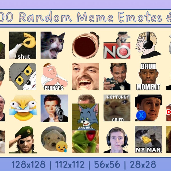50 Funny Dog Emotes Pack for Twitch and Discord Twitch Meme Emotes ...