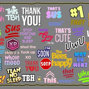 200 Text Emotes Mega Pack #1 | Twitch | Discord | Kick | Text Emotes ...