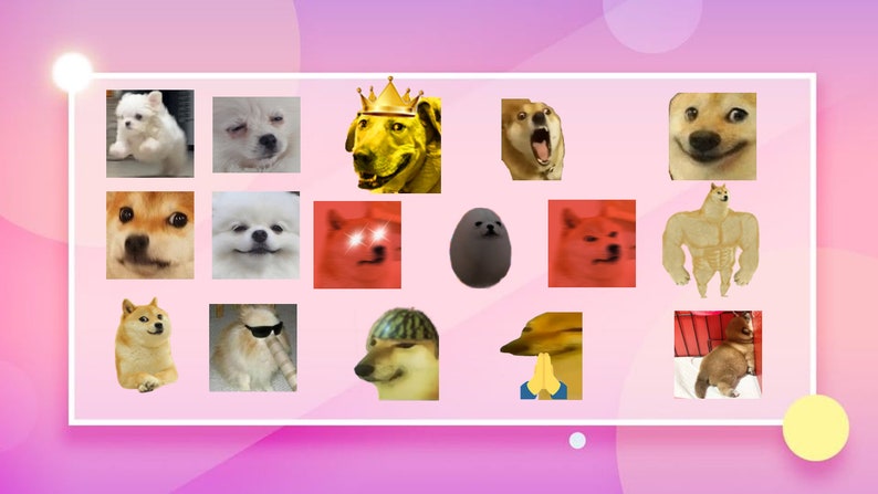70 Cute Dogs Emotes for Twitch and Discord | Twitch Meme Emotes ...