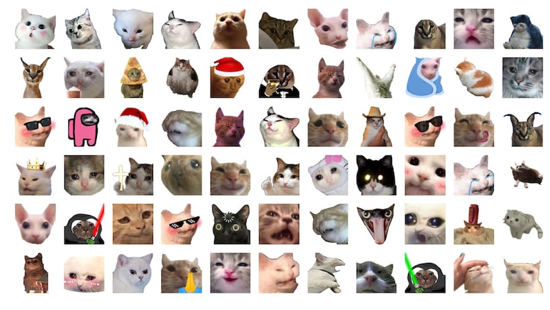 500+ Transparent Cat Emotes Mega Pack | Twitch Emotes | Discord Emotes ...