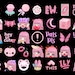 200 Pink Emotes Pack | Twitch Emotes | Discord Emotes | Cute Pink ...