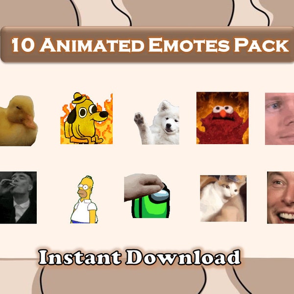 Twitch Animated Meme - Etsy