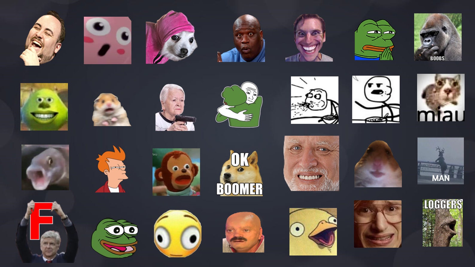 1300+ Meme Emotes Super Mega Pack for Twitch and Discord | Twitch ...