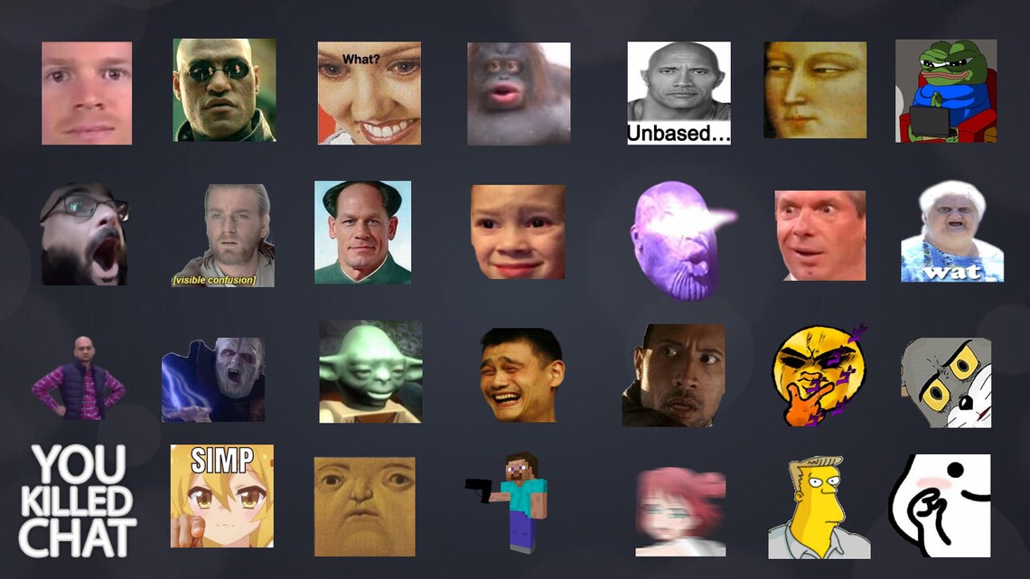 1300+ Meme Emotes Super Mega Pack for Twitch and Discord | Twitch ...