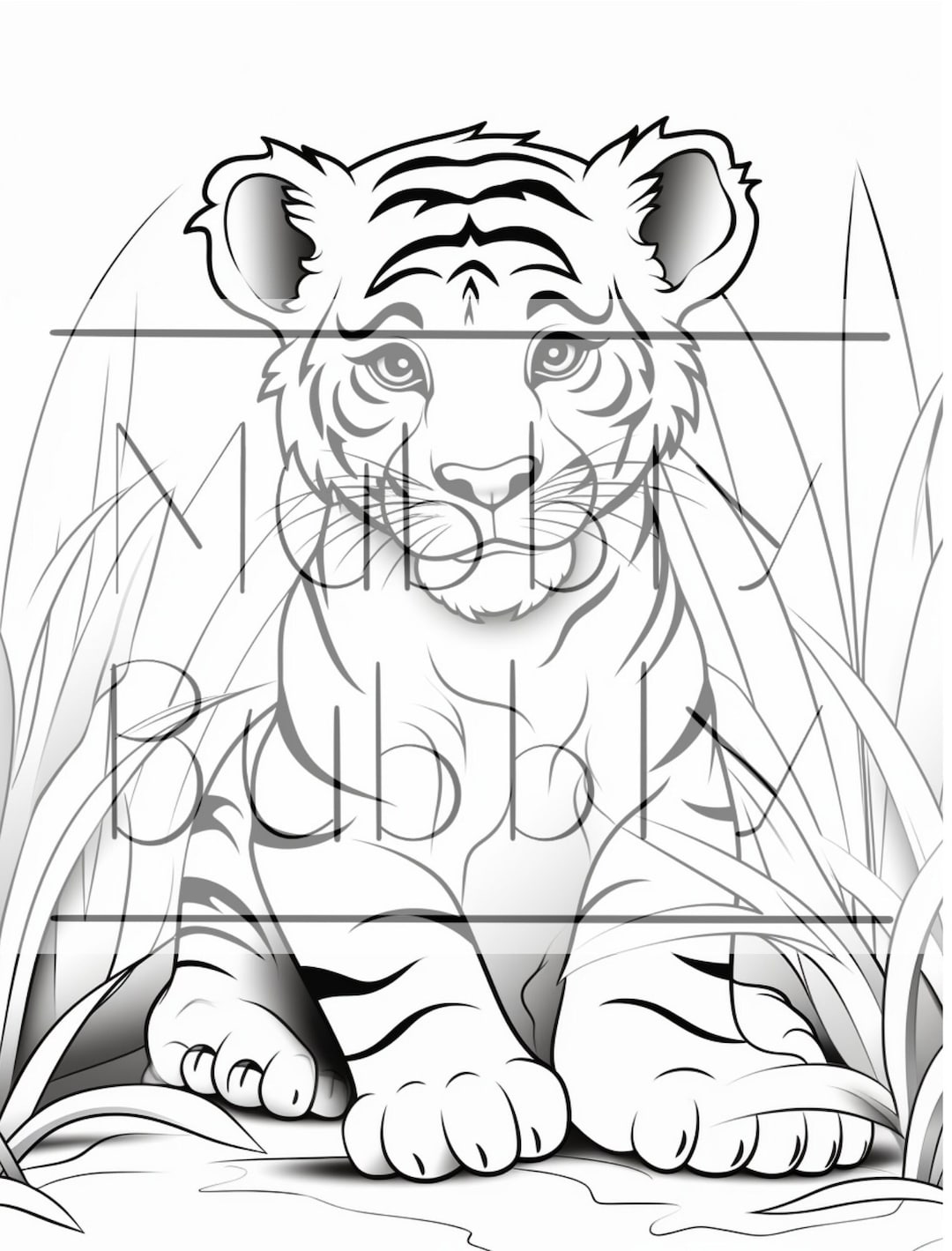 10 Toddler Coloring Pages Ages 2-4, Activity Book, Printable, Digital ...