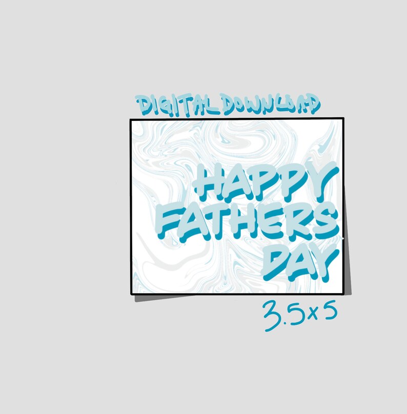 Fathers Day Card Digital Download - Etsy