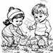 20 Easter Coloring Pages - Etsy