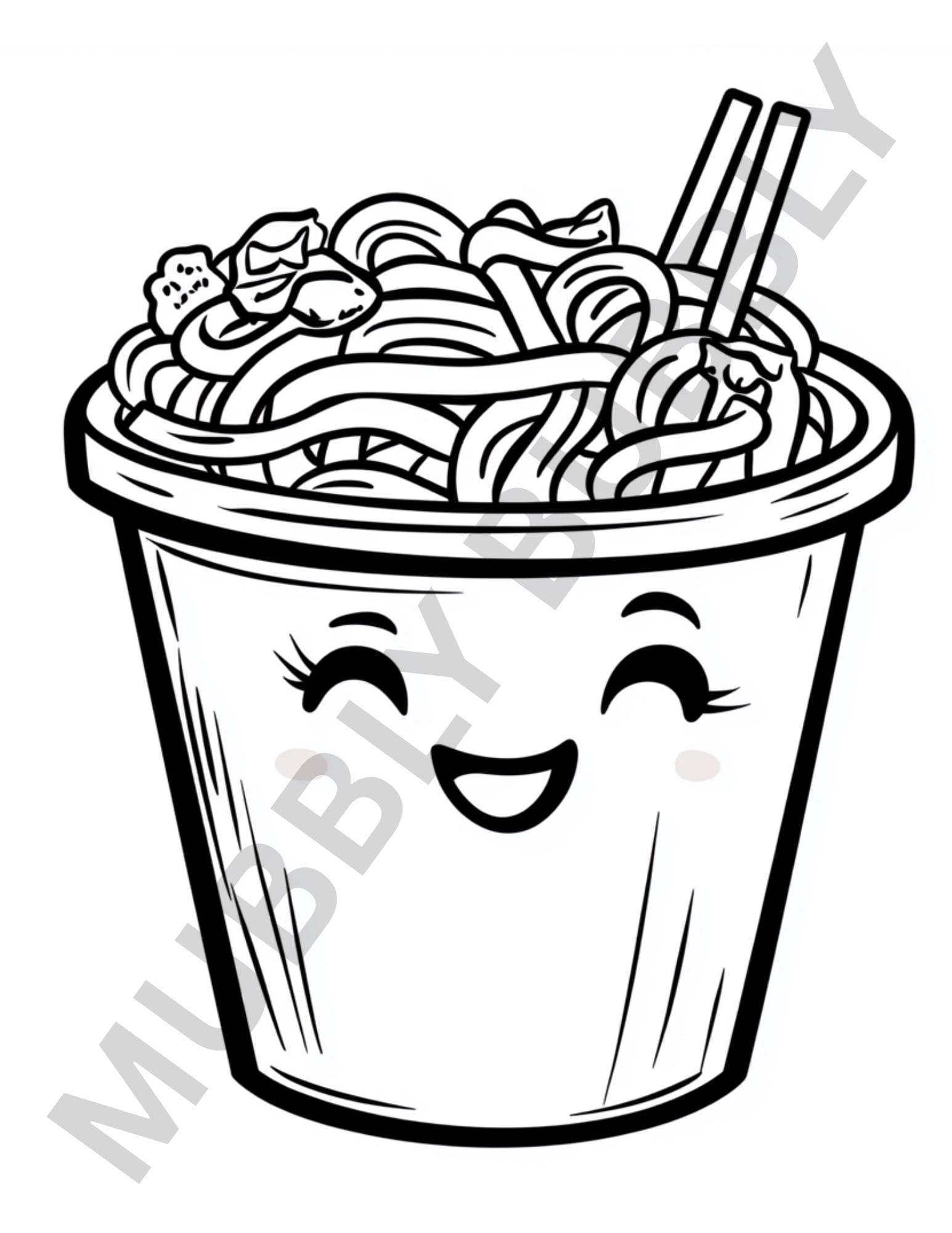 20 Food and Drink Coloring Pages - Etsy