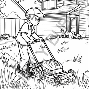 20 Summer Coloring Pages - Etsy