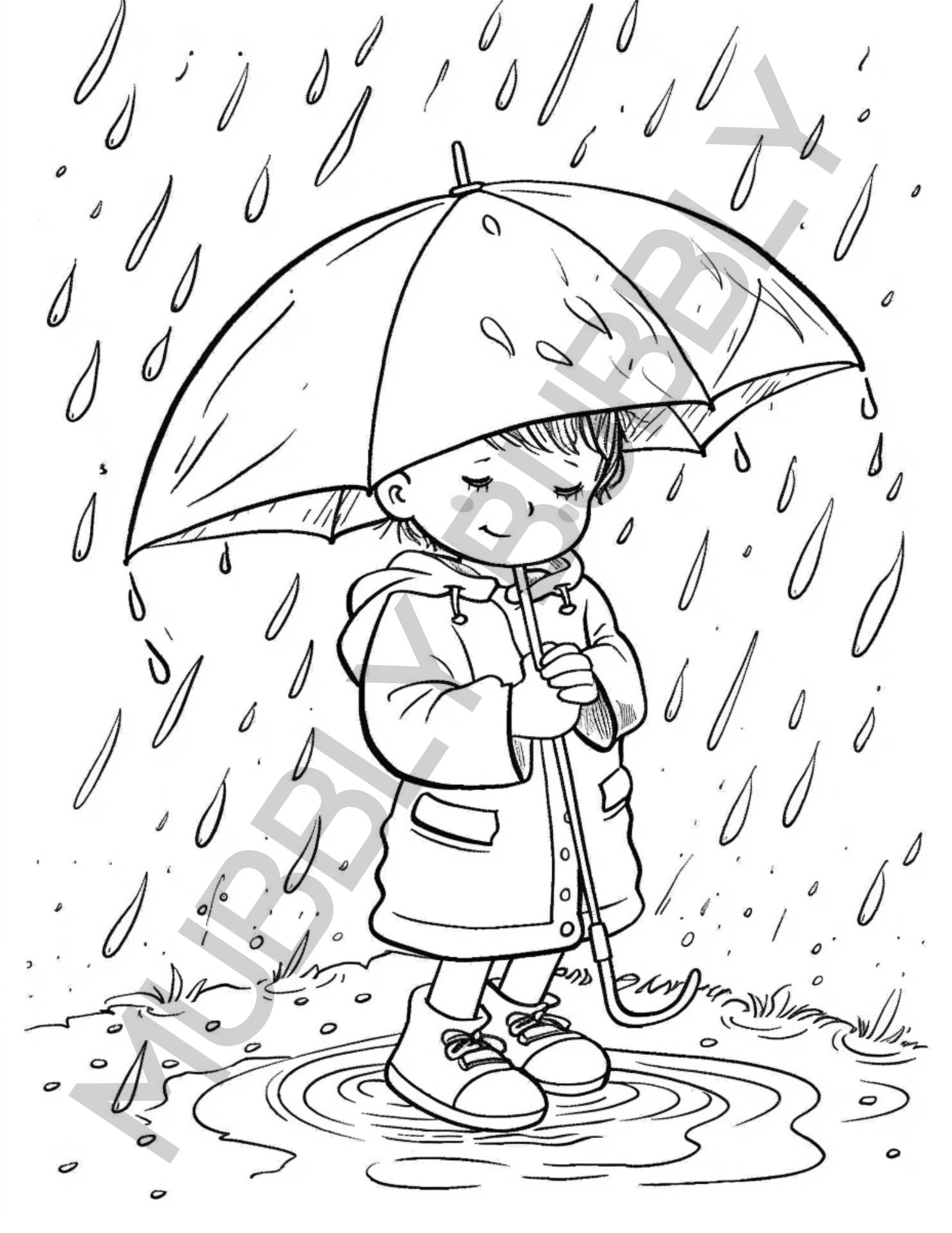 20 Spring Coloring Pages - Etsy