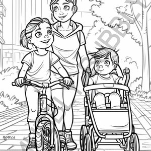 20 Summer Coloring Pages - Etsy