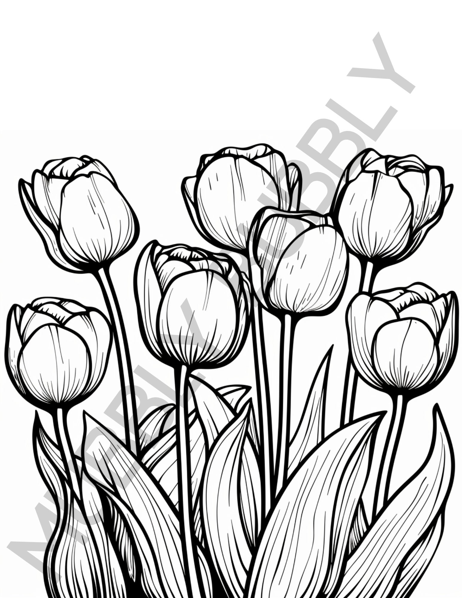 20 Easter Coloring Pages - Etsy