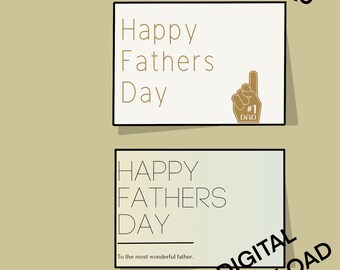Fathers Day Card Digital Download - Etsy
