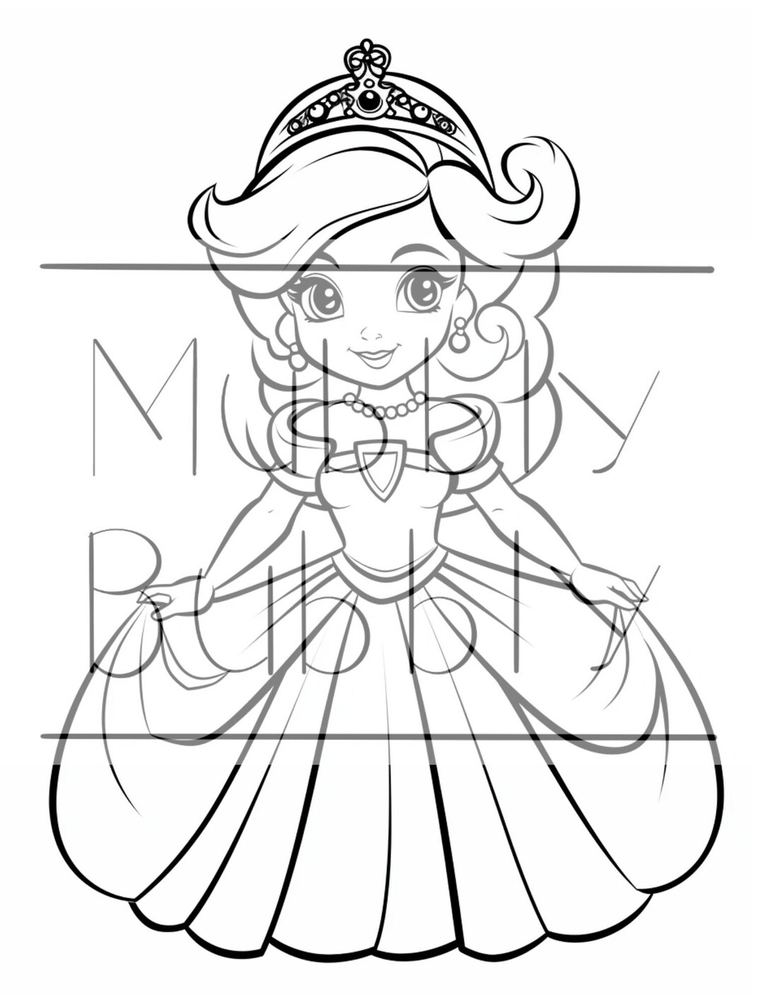 10 Toddler Coloring Pages Ages 2-4, Activity Book, Printable, Digital ...