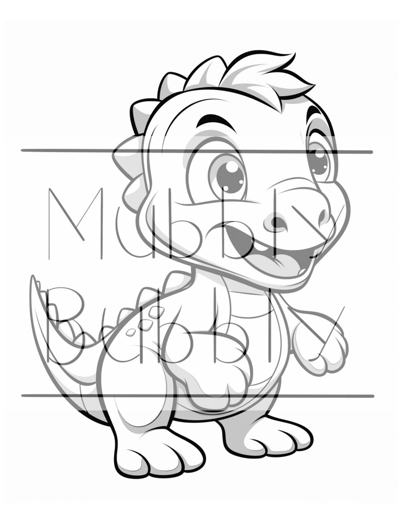 10 Toddler Coloring Pages Ages 2-4, Activity Book, Printable, Digital ...