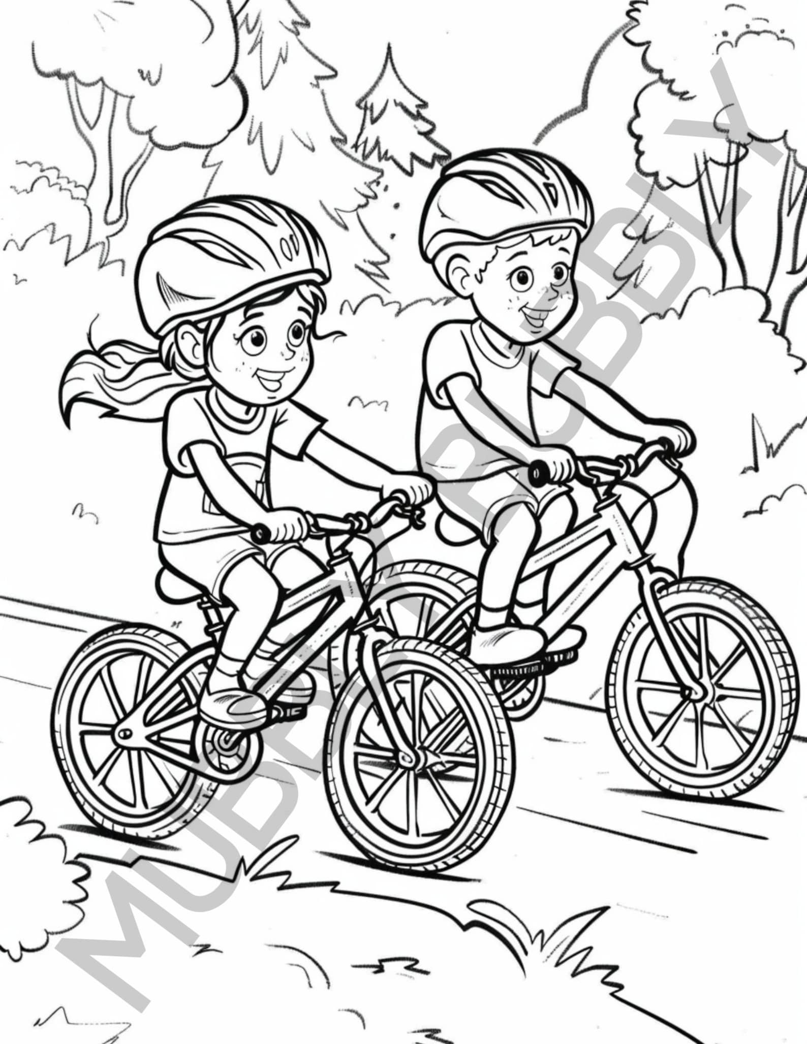 20 Summer Coloring Pages - Etsy