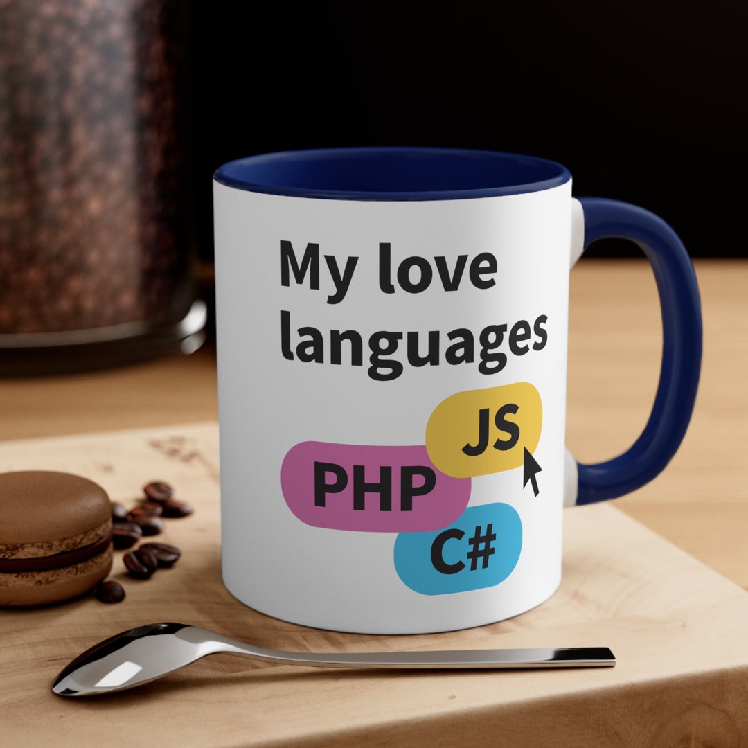 Programming Love Languages Mug: IT Computer Science Gift - Etsy