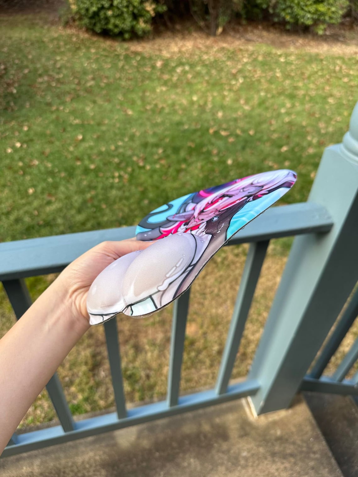 VEGA 3D MOUSEPAD, Booby Mousepad, Vtuber Anime Oppai / Tiddy Ergonomic ...