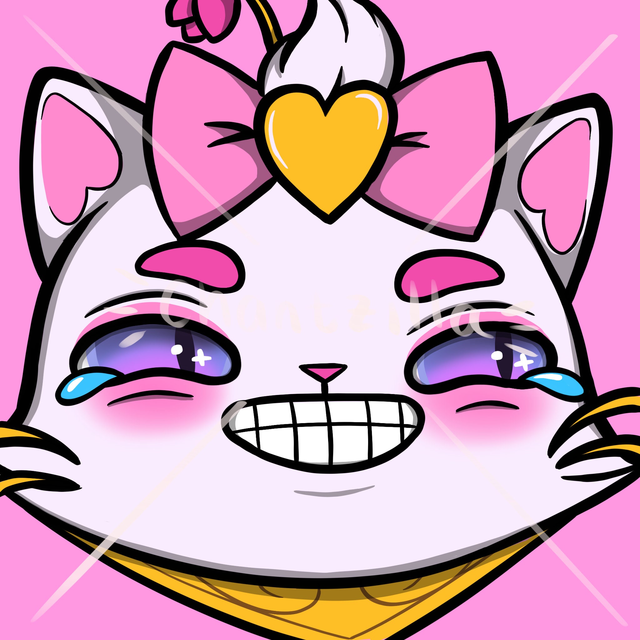 League of Legends Yuumi Emote Sticker Twitch Streaming Discord Youtube ...