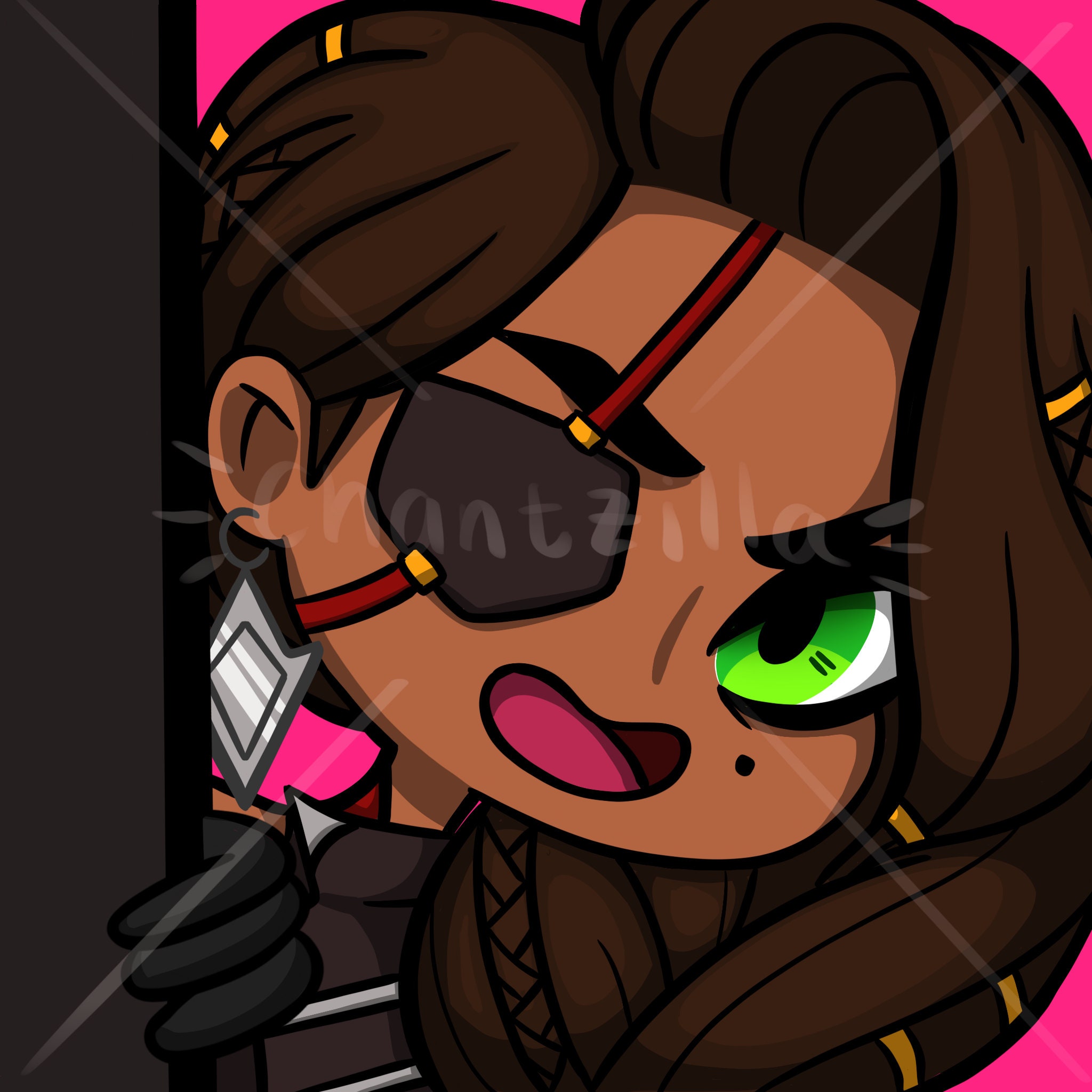 League of Legends Samira Emote | Peek Emote | Greeting | Sticker ...