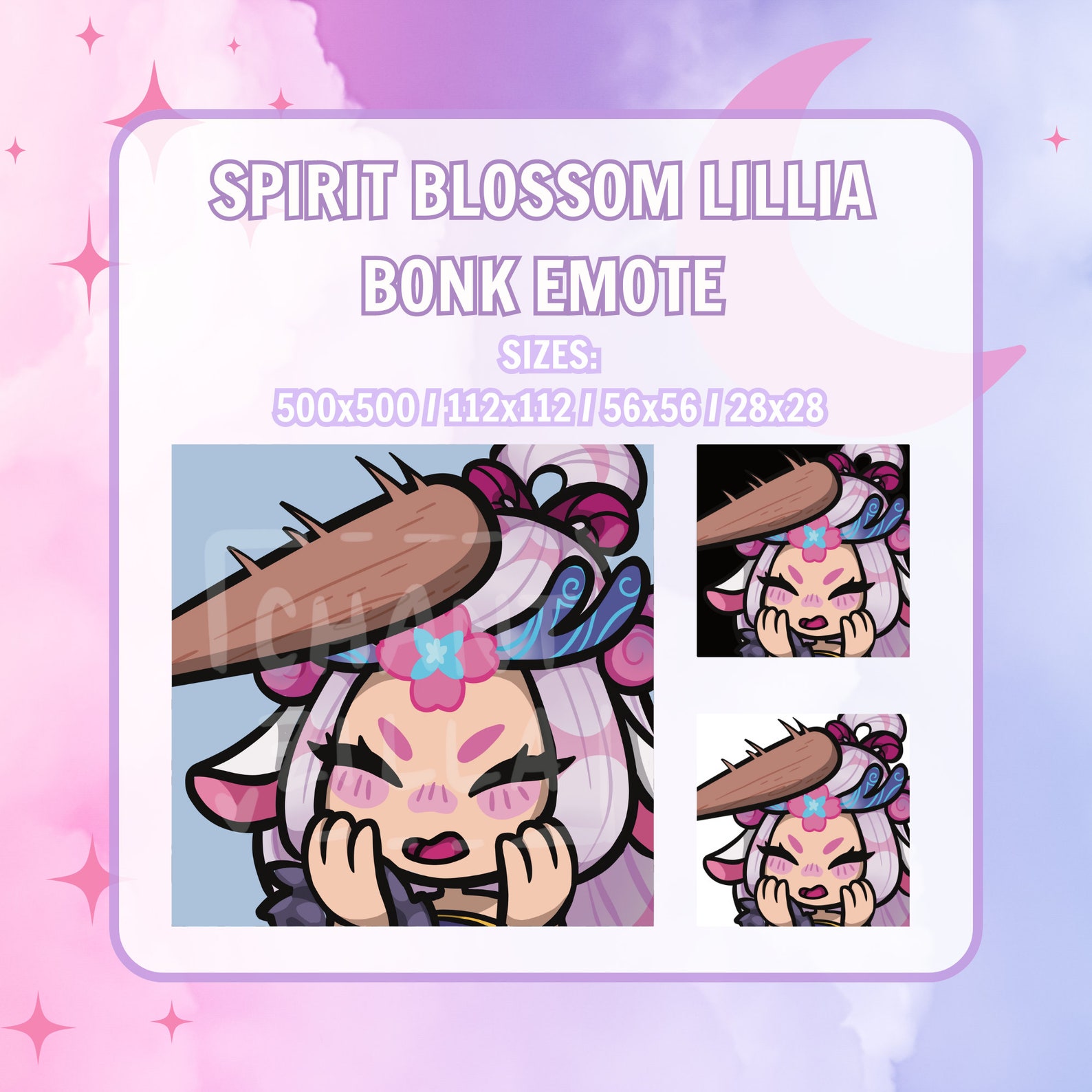 League of Legends Lillia Emote | Spirit Blossom | Bonk | Twitch ...
